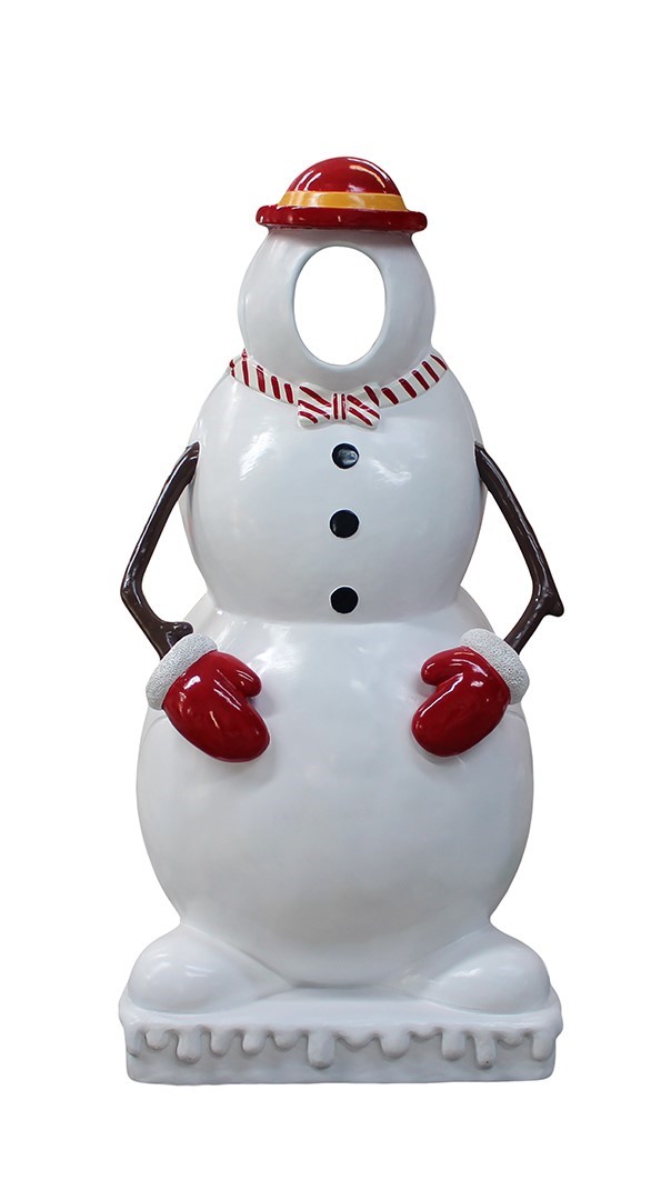 BIG SNOWMAN PHOTO OP JR S-171 – Lifesize-Models