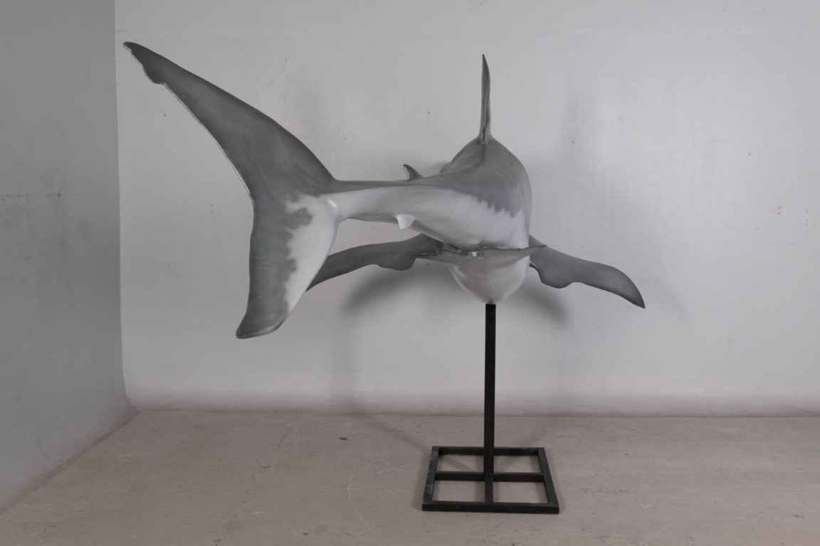 SHARK 12FT ON STAND JR 100072 – Lifesize-Models