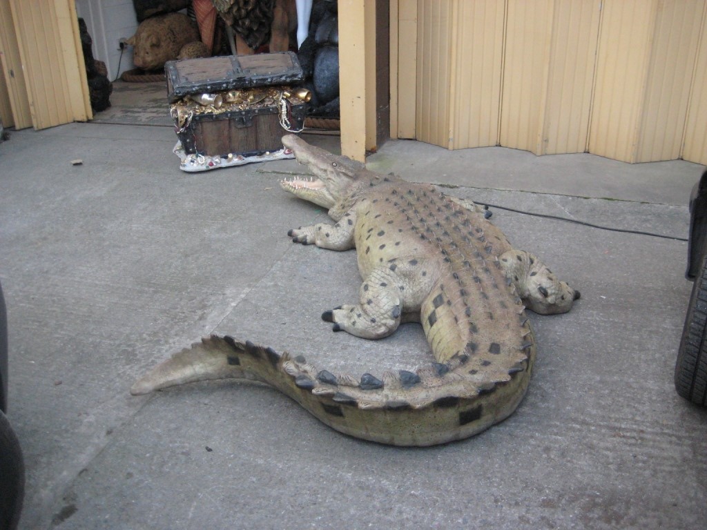 CROCODILE 12FT – MOUTH OPEN JR 110091 – Lifesize-Models